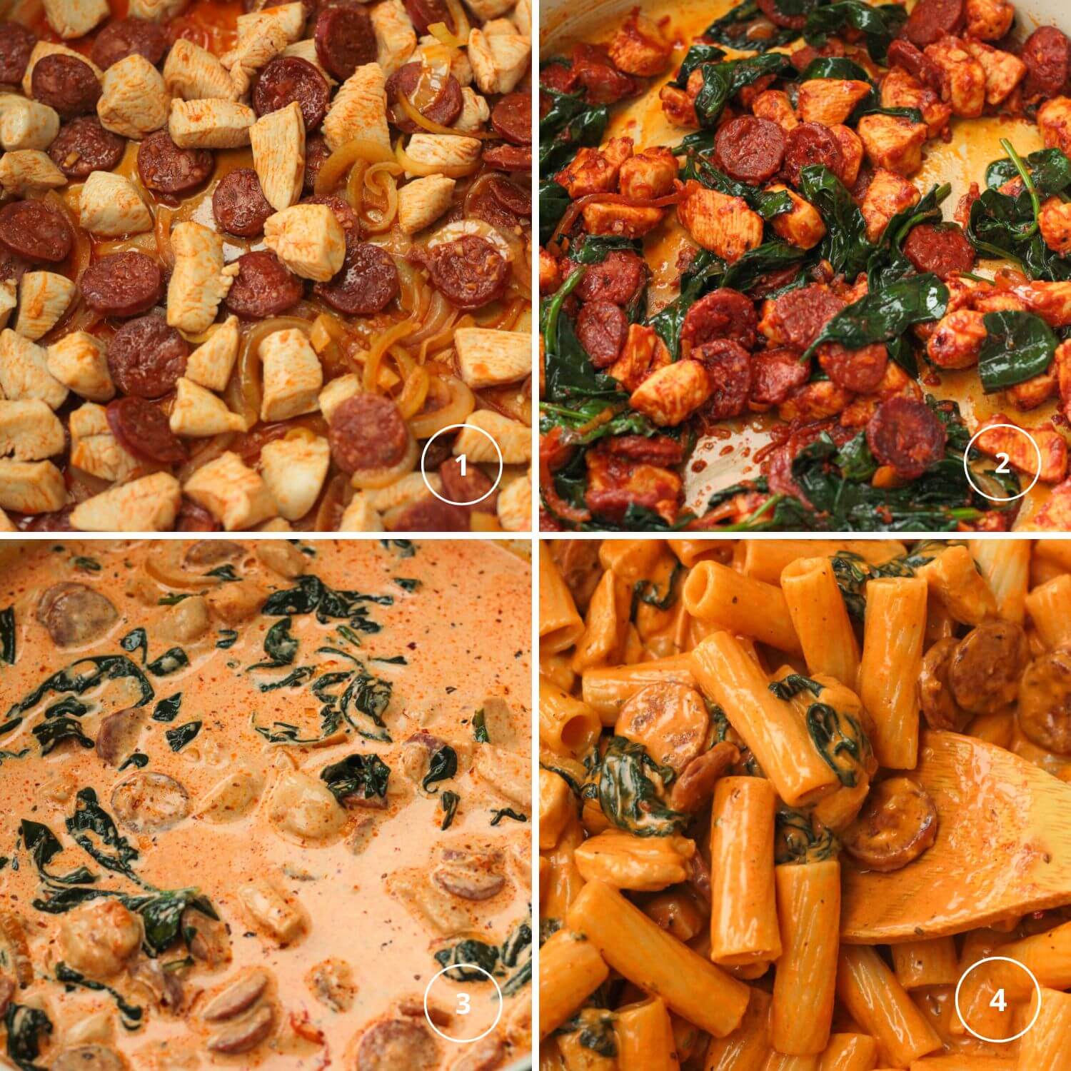 Creamy Chicken Chorizo Pasta | Good Food Discoveries