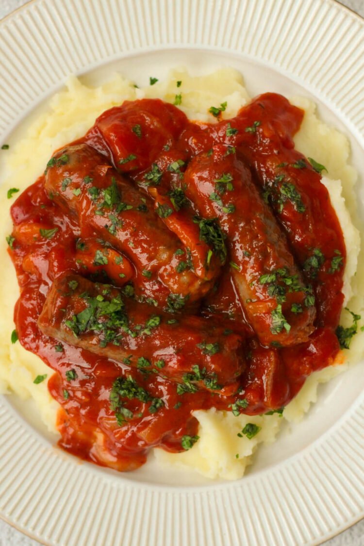 Easy Australian Devilled Sausages | Good Food Discoveries